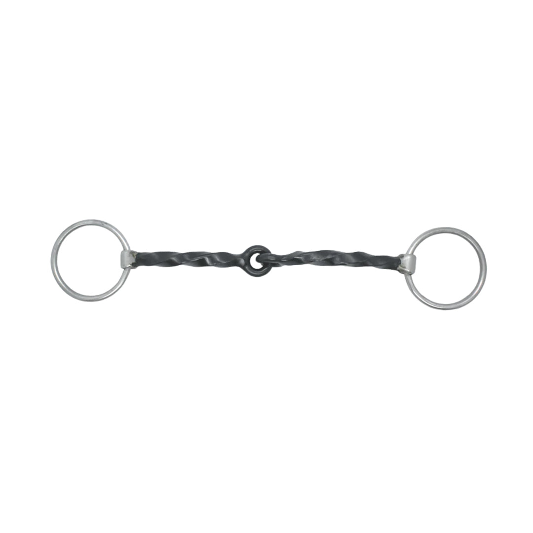 Mors de filet de bride torsadé en fer — Topmors
